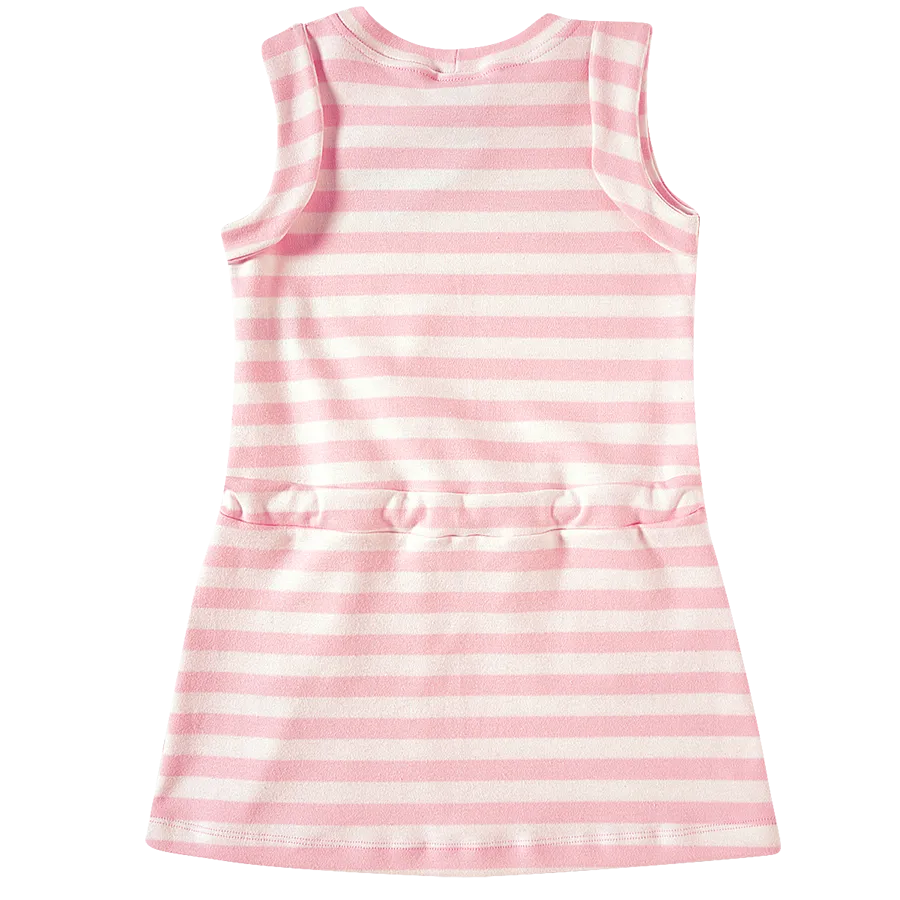 Vestido toddler suedine fio tinto sports tip top