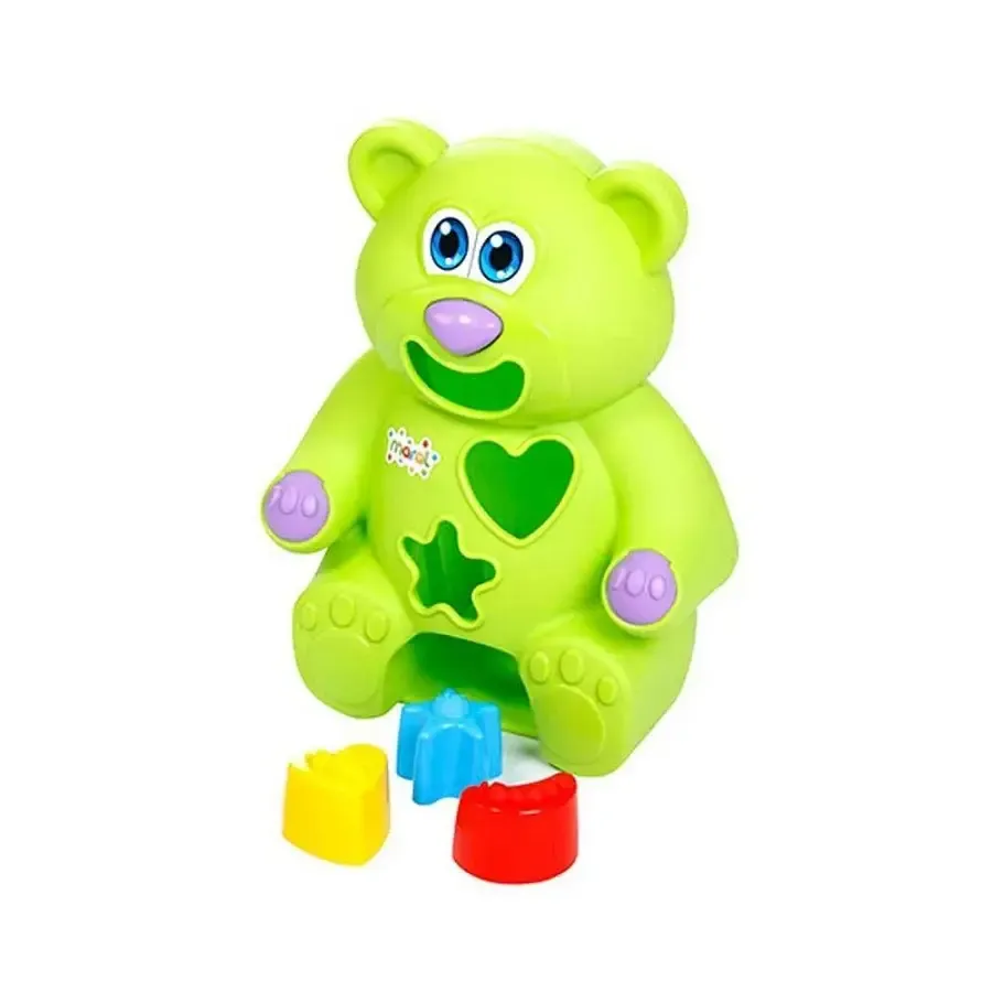 Brinquedo urso didático solapa maral