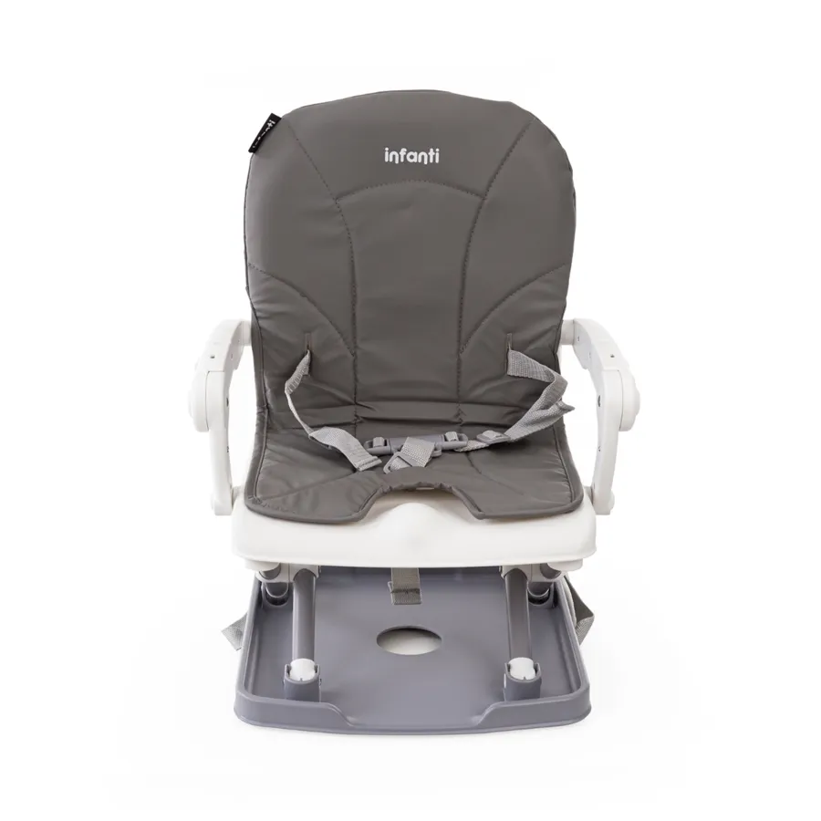 Cadeira de refeição portátil toast grey lush infanti