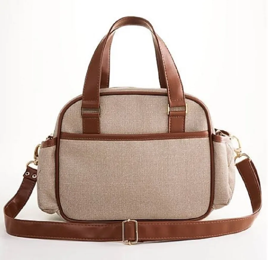 Frasqueira Térmica Chicago Bege Just Baby - Frasqueira Térmica Chicago ...