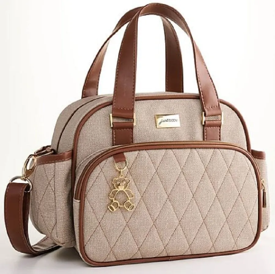 Frasqueira Térmica Chicago Bege Just Baby - Frasqueira Térmica Chicago ...